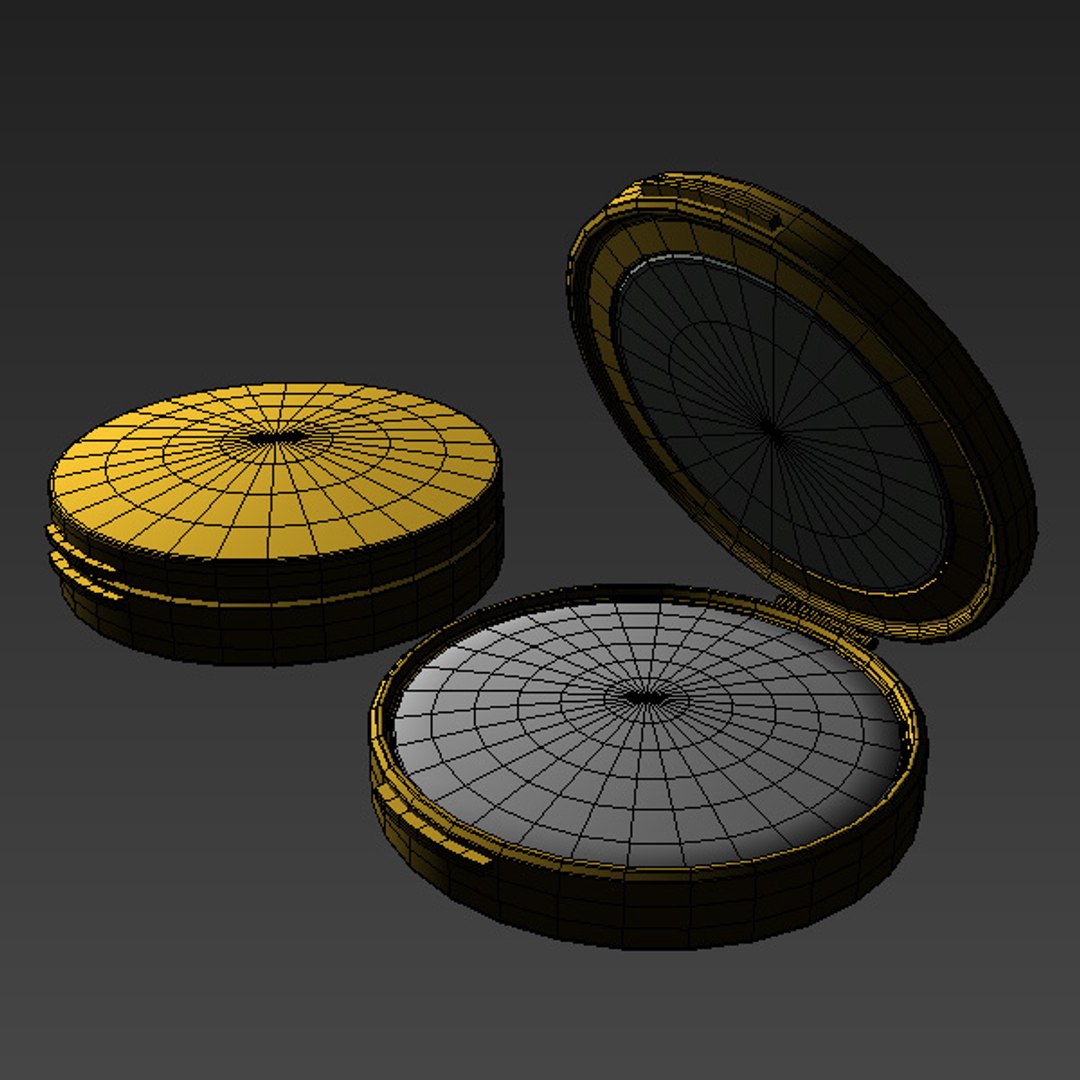 Powder Compacts 3d Model