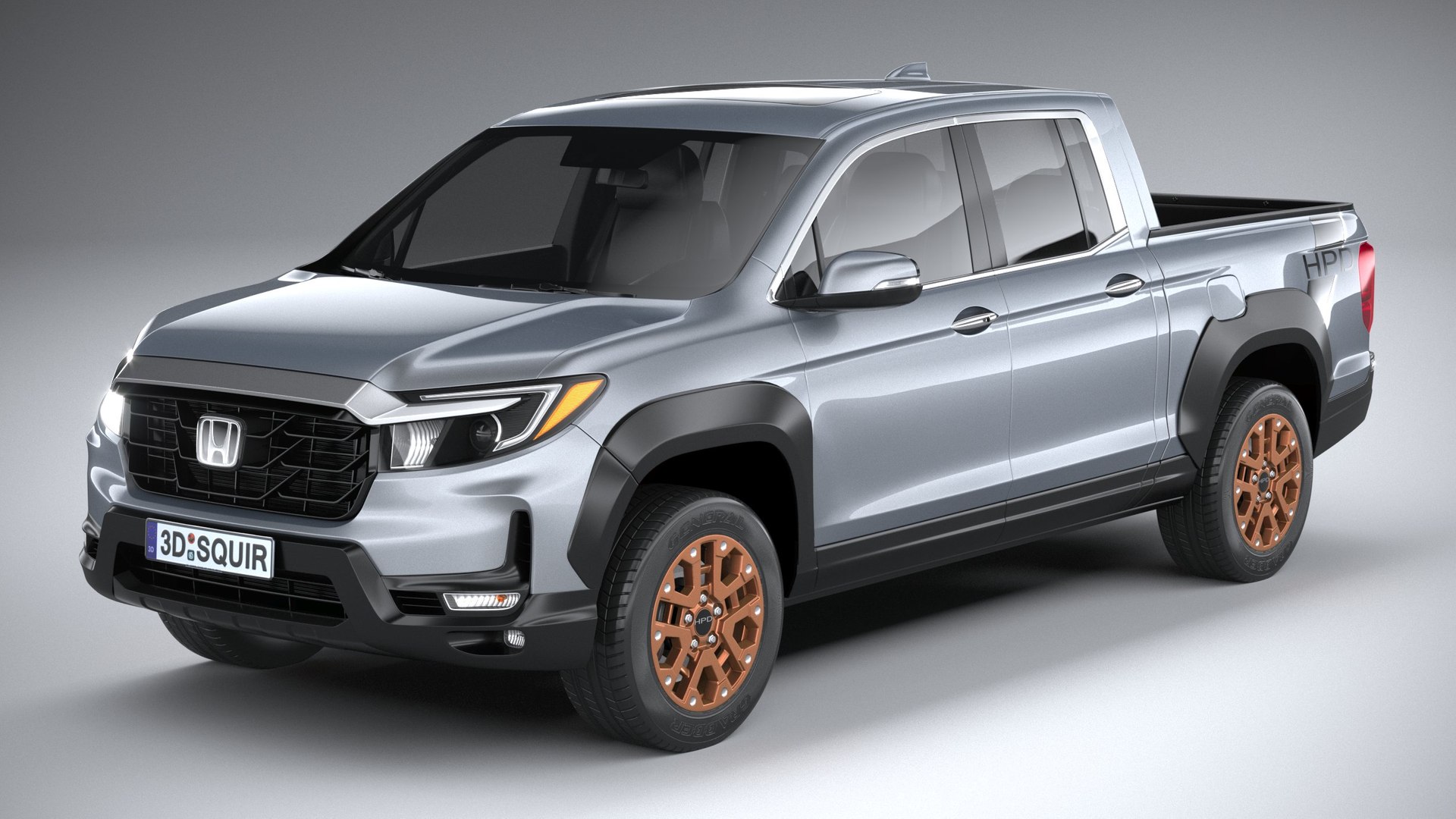 Honda Ridgeline 2021 3D - TurboSquid 1666481