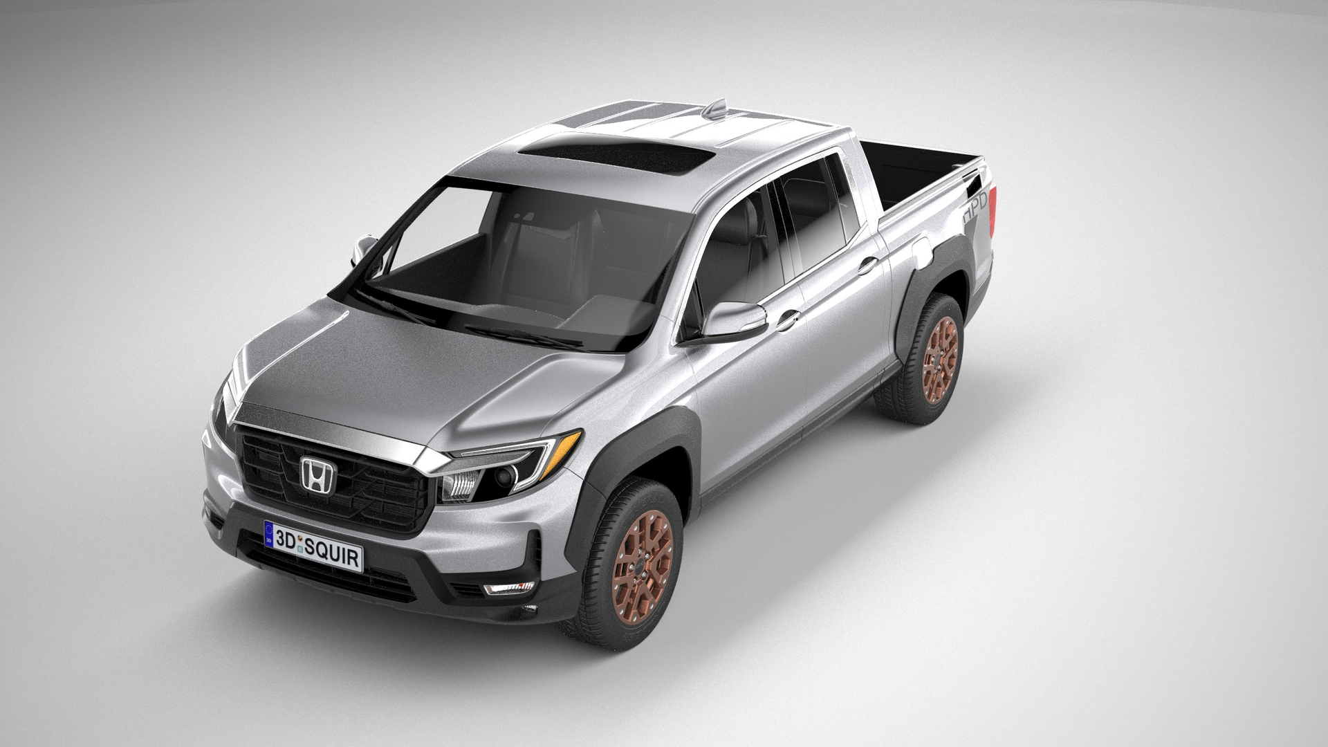 Honda Ridgeline 2021 3D - TurboSquid 1666481