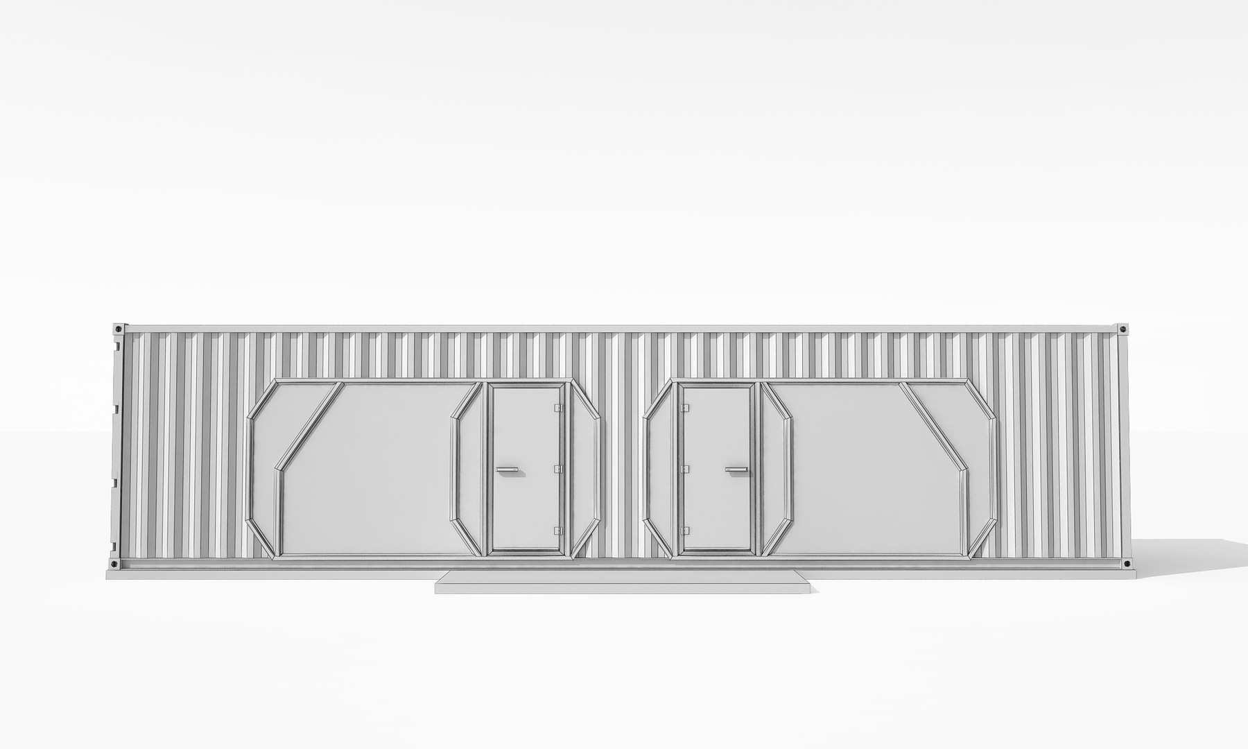 Container Office 3D Model - TurboSquid 1527974