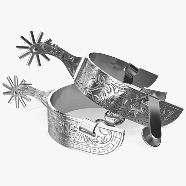 Cowboy Spurs model - TurboSquid 1894084