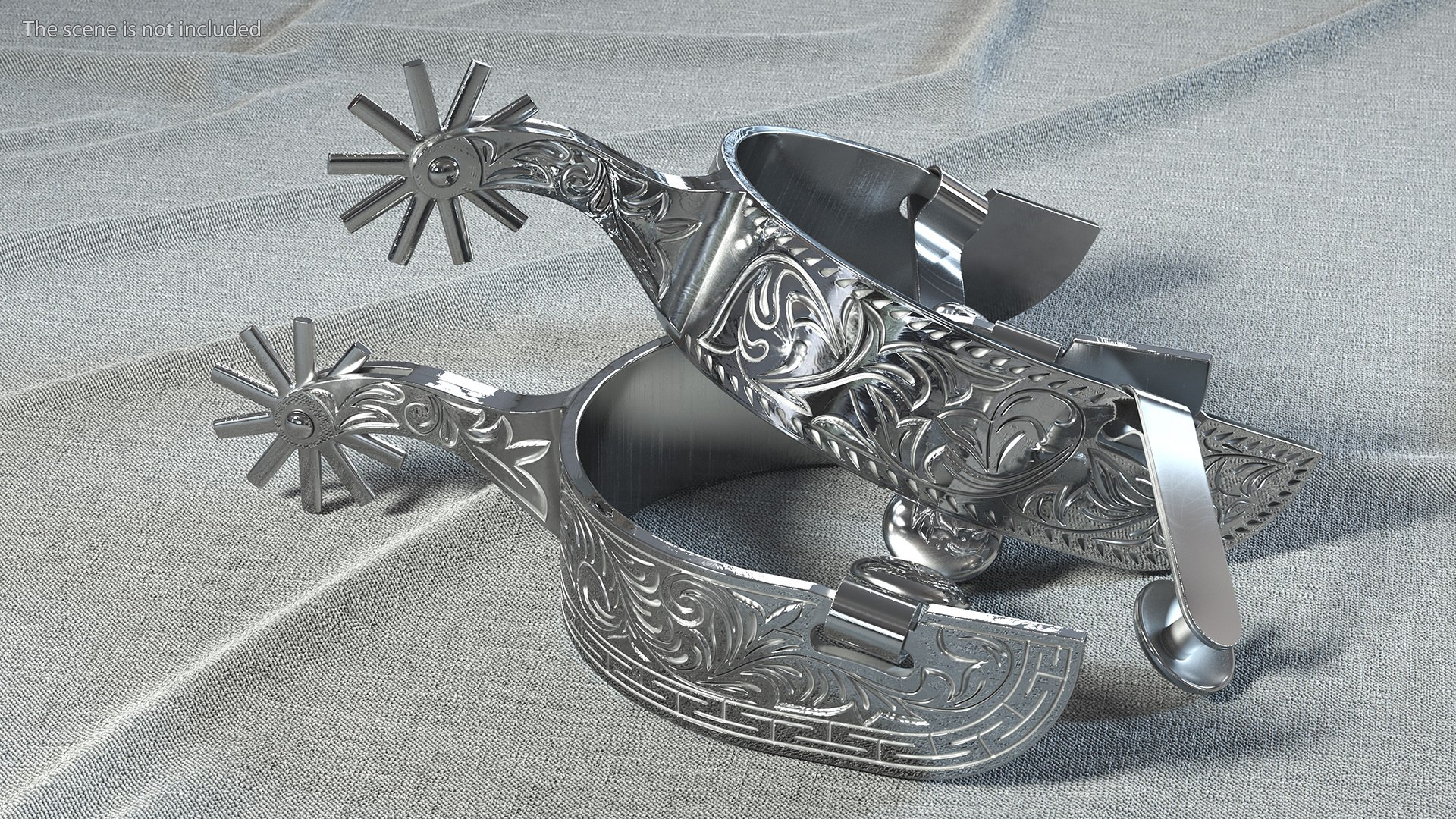 Cowboy Spurs Model - TurboSquid 1894084