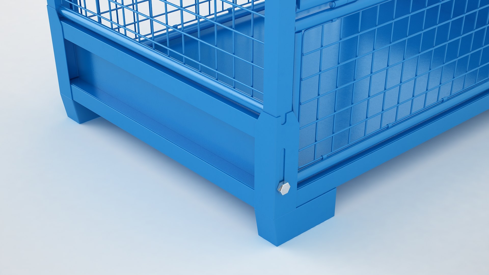 Collapsible Cage Pallet 01 3D Model - TurboSquid 2075631