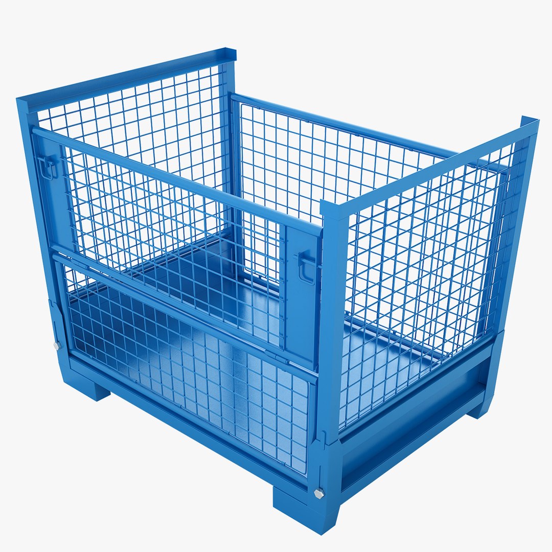 Collapsible Cage Pallet 01 3D model - TurboSquid 2075631