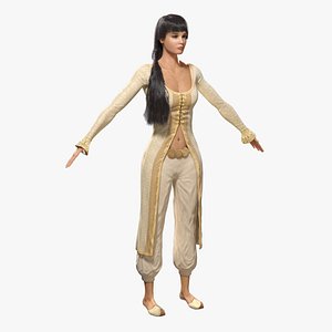 Low Poly Princess 3D Models For Download | TurboSquid