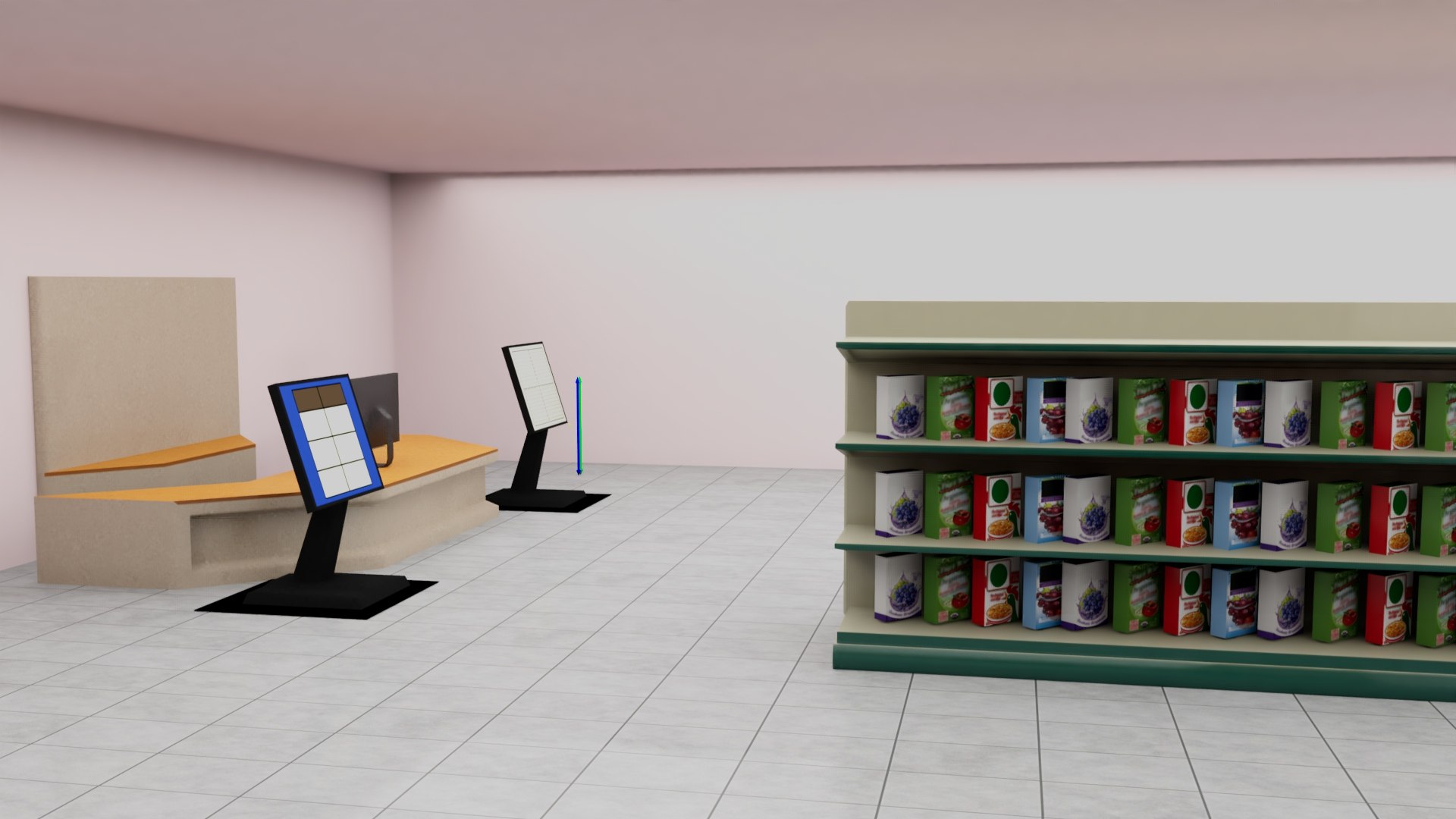 Shopping store 3D - TurboSquid 2019514