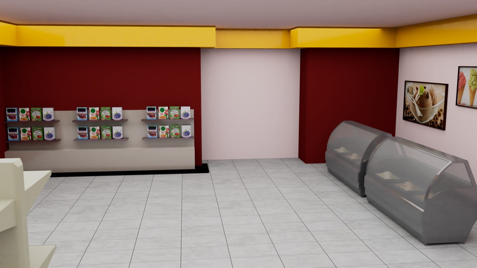 Shopping store 3D - TurboSquid 2019514