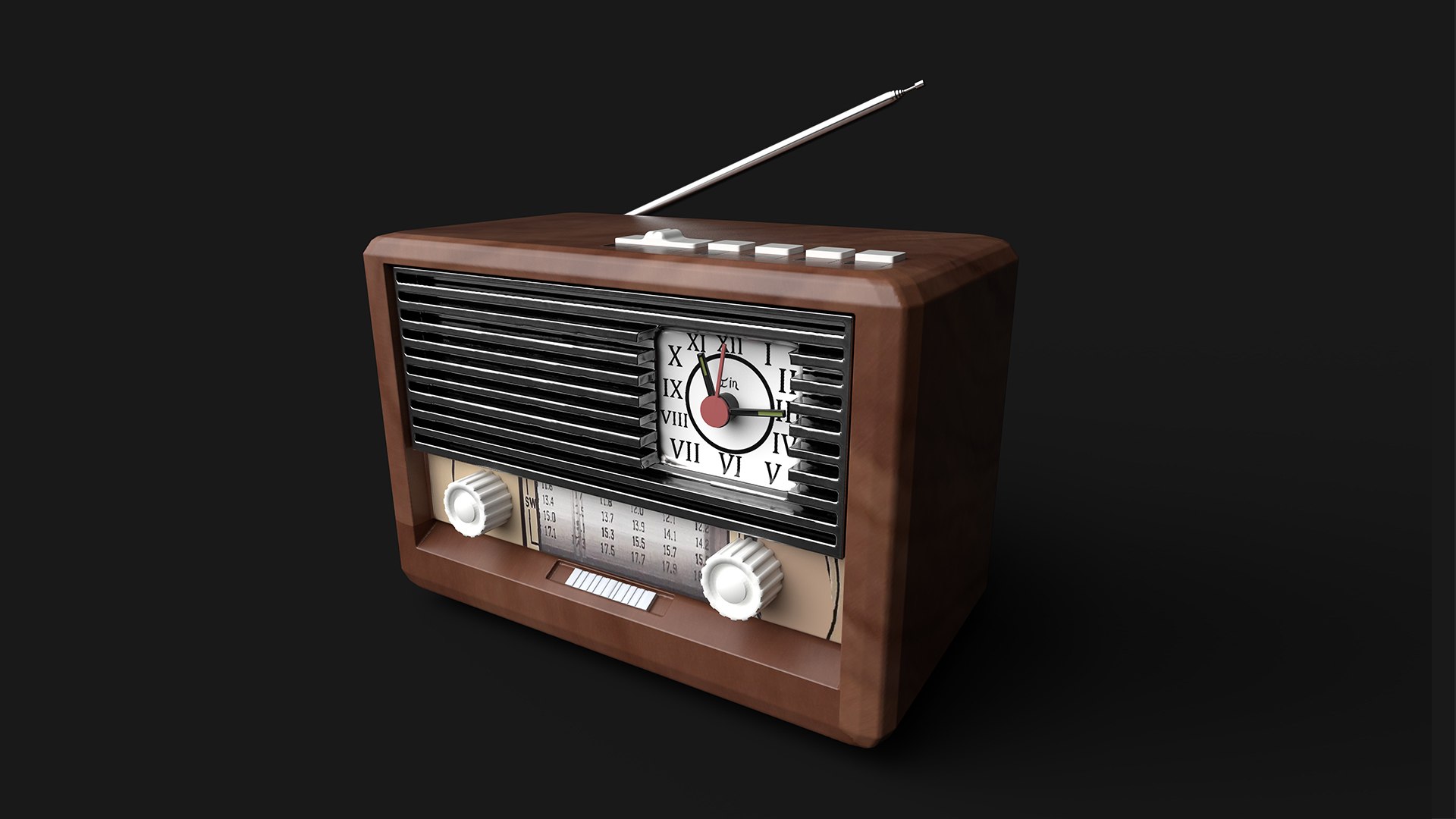 3D Radio Model - TurboSquid 2049460