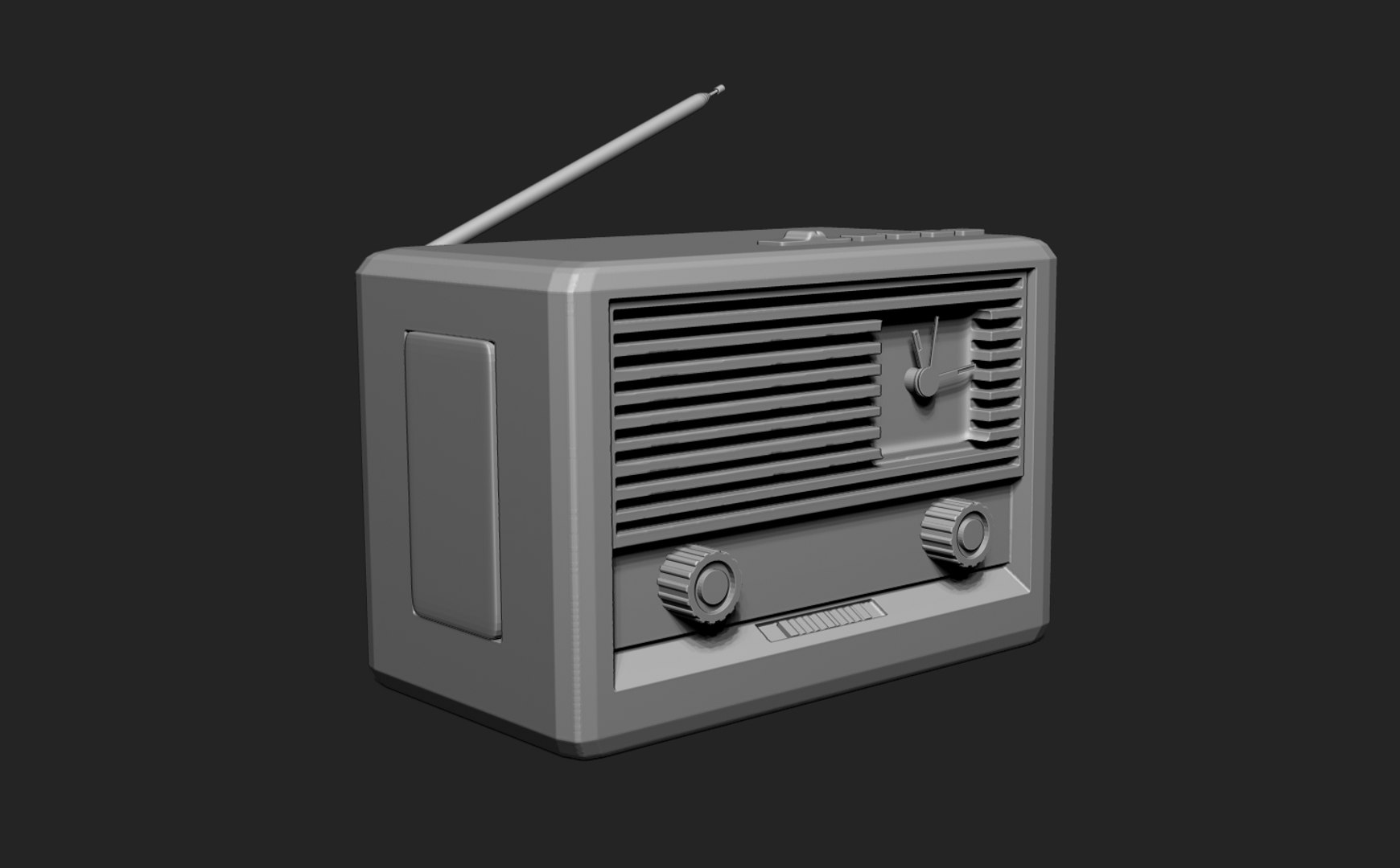 3D Radio Model - TurboSquid 2049460
