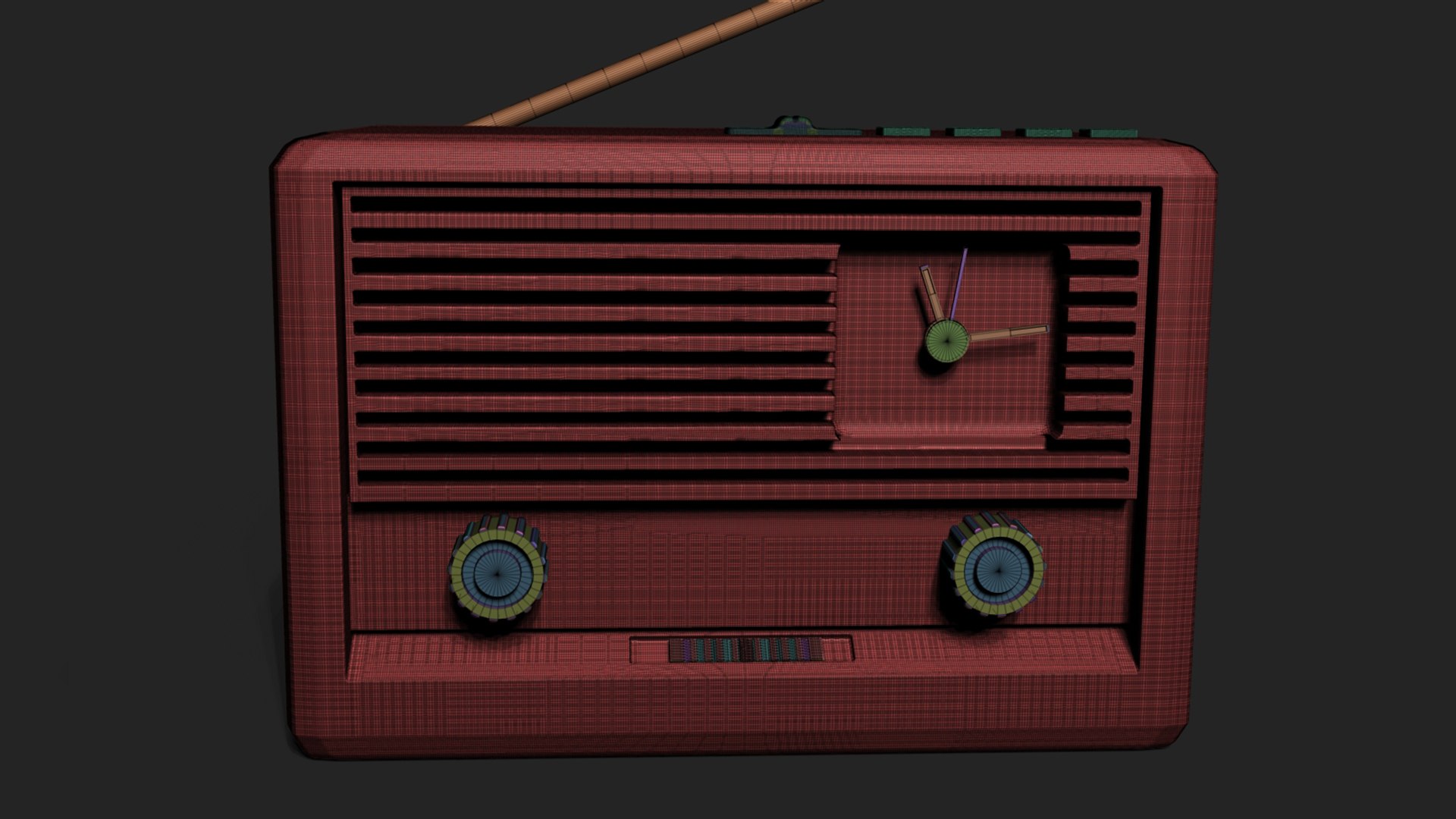 3D Radio Model - TurboSquid 2049460