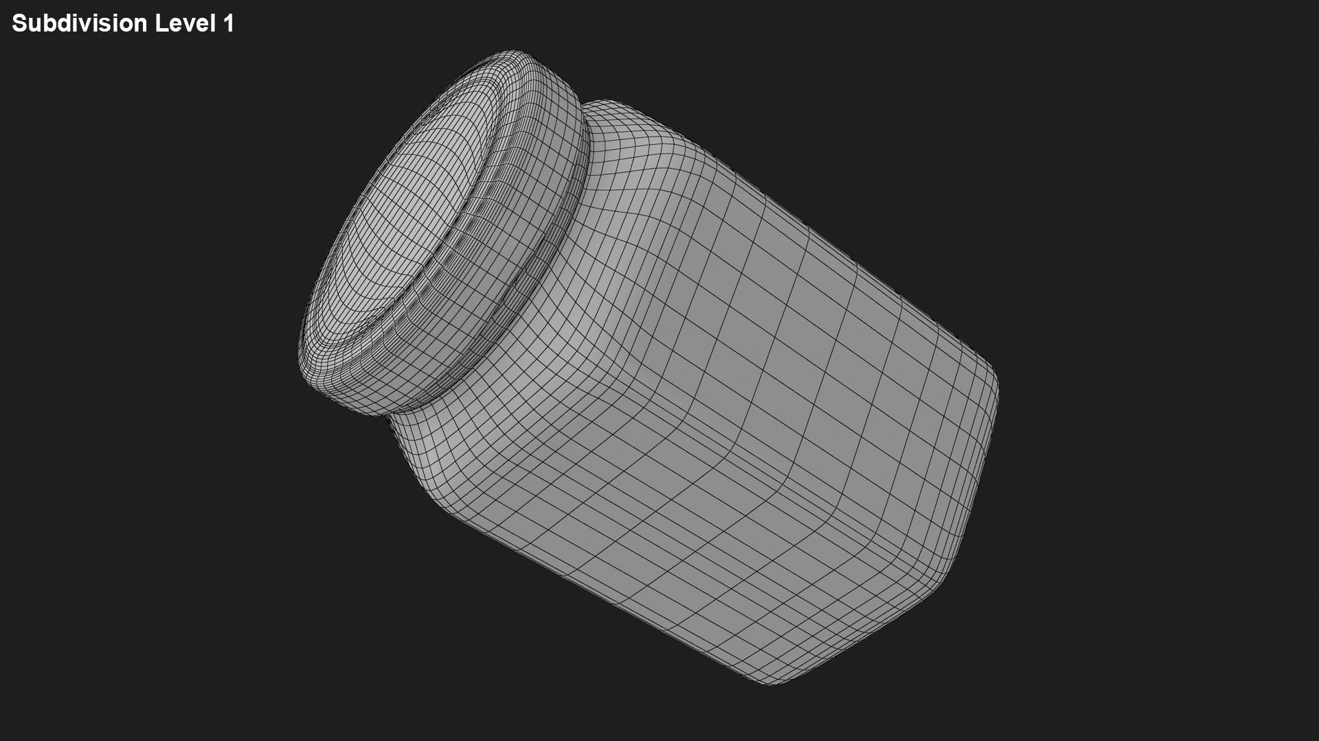 Hexagonal Glass Jar 3D Model - TurboSquid 2211675