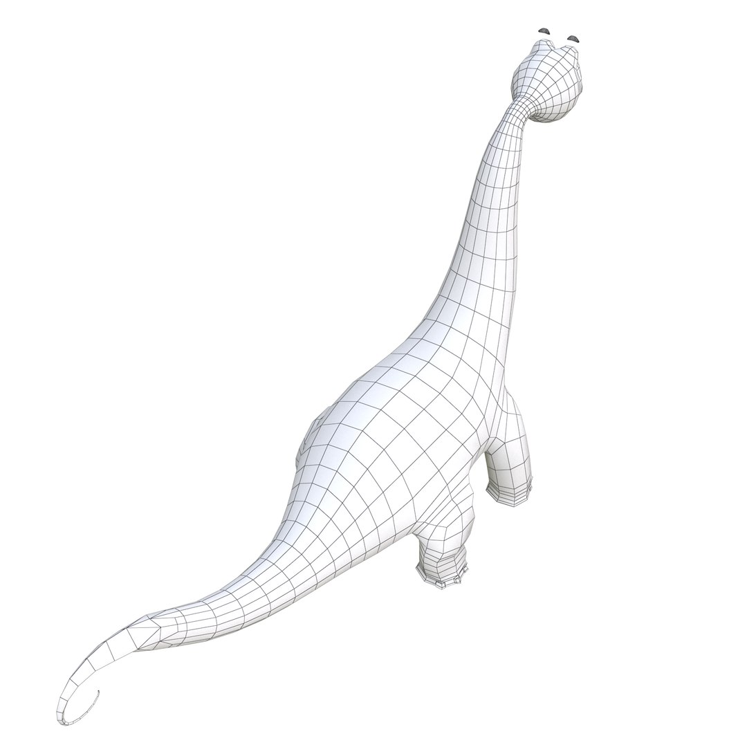 Diplodocus dinosaur 3D model - TurboSquid 1283104