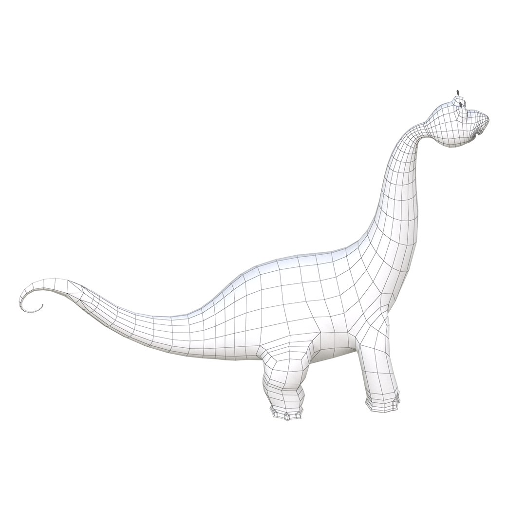 Diplodocus dinosaur 3D model - TurboSquid 1283104
