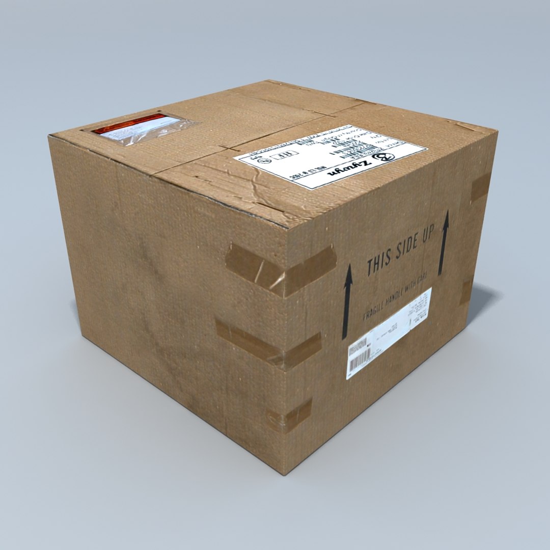 Cardboard Box 3ds