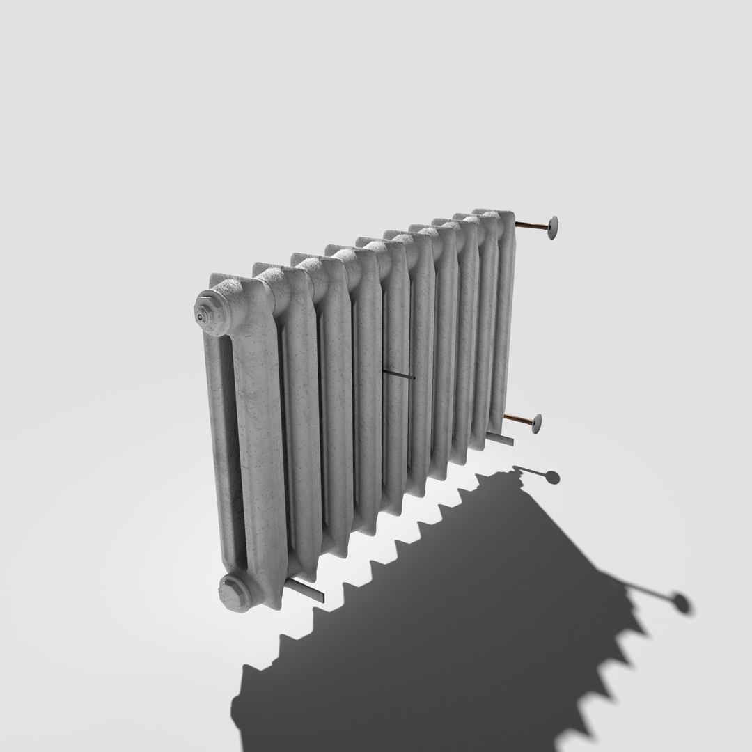 3D pbr vintage radiator model - TurboSquid 1548532