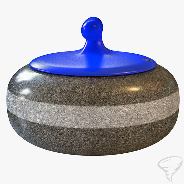 3d model curling equipment