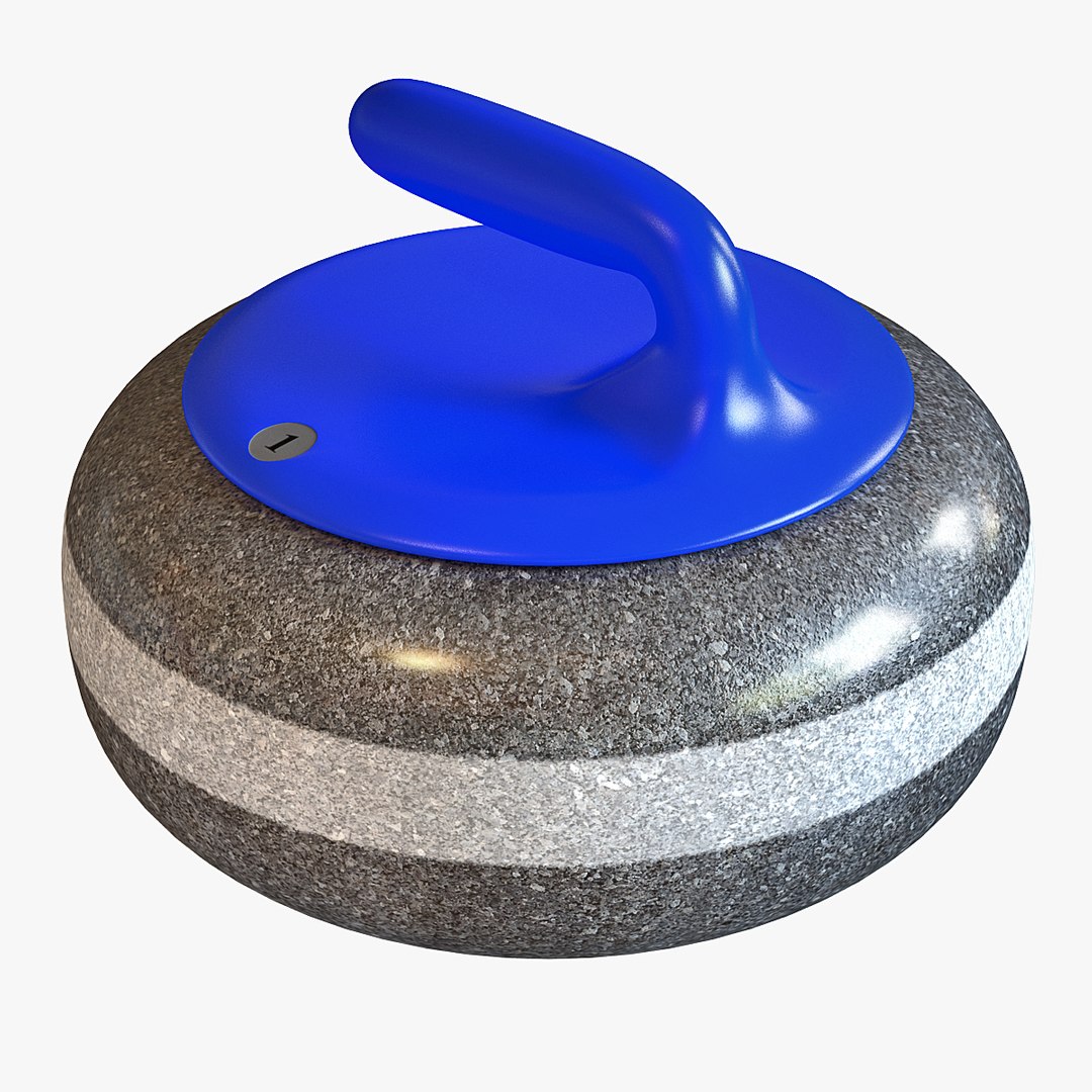 3d Model Curling Equipment