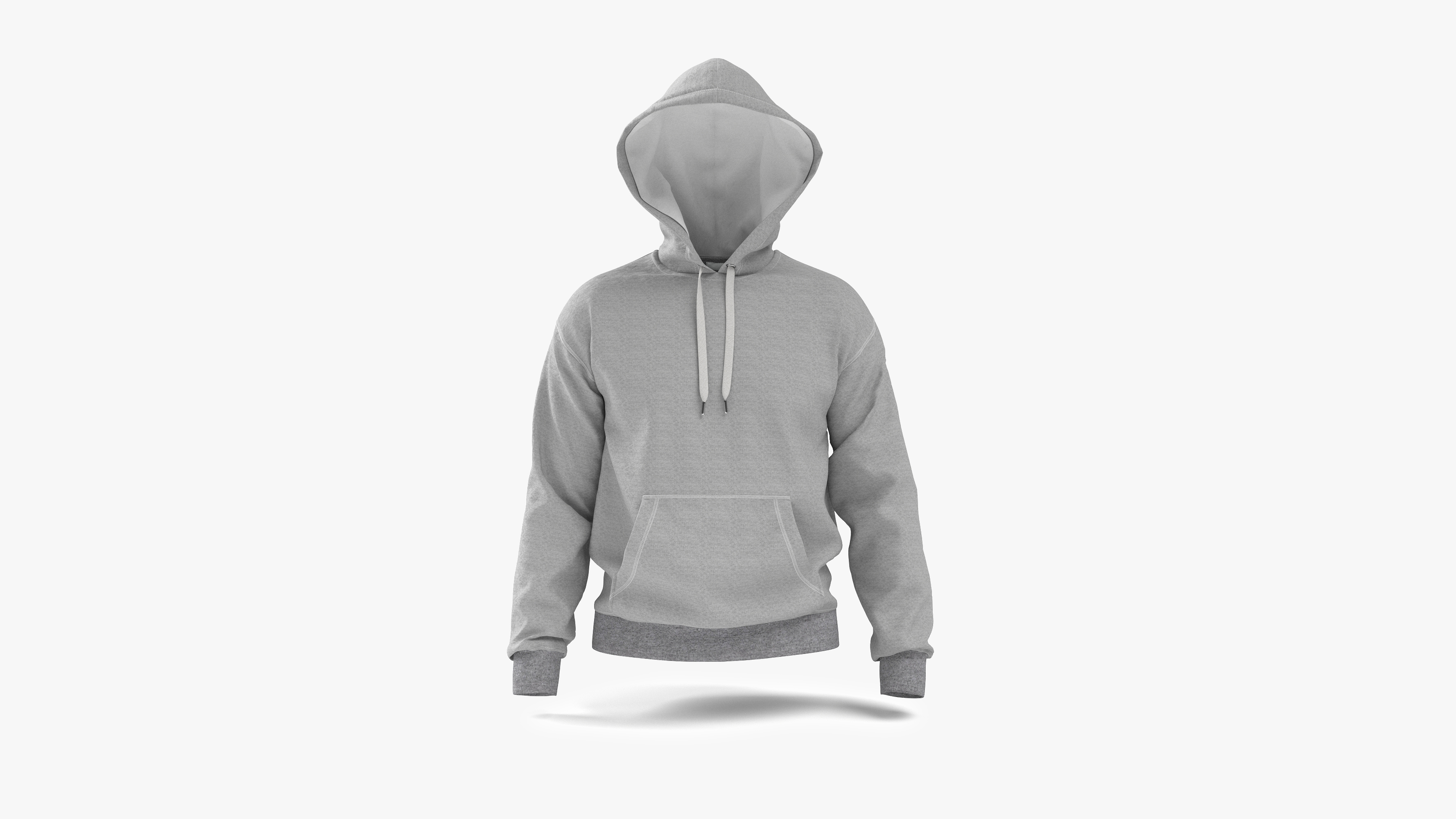 modelo 3d Sudadera con capucha desgastada realista en 3D Modelo de ...