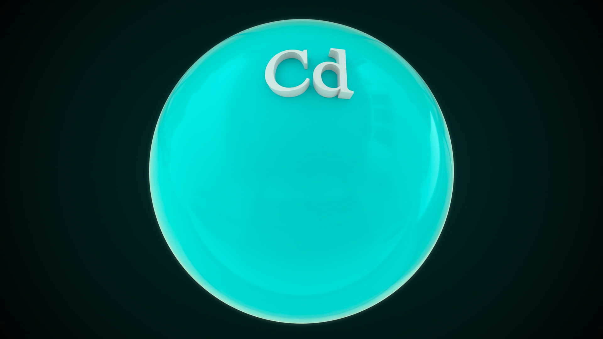 Cadmium Chemical Element 3D Model - TurboSquid 2136257