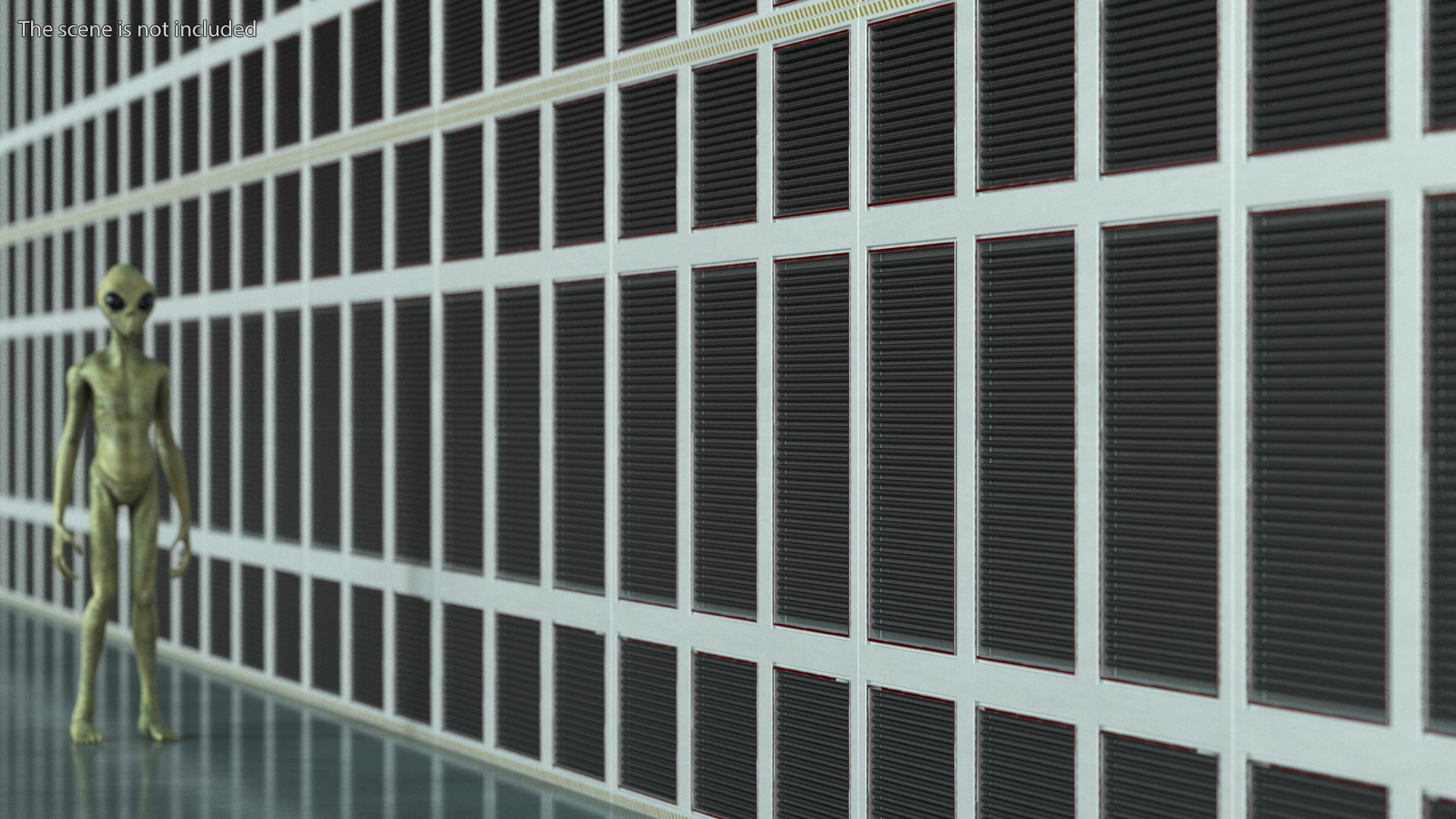 3D model Futuristic Floor Panels Set - TurboSquid 2164613