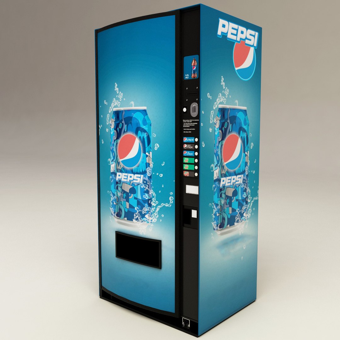 pepsi v2 2 3d model