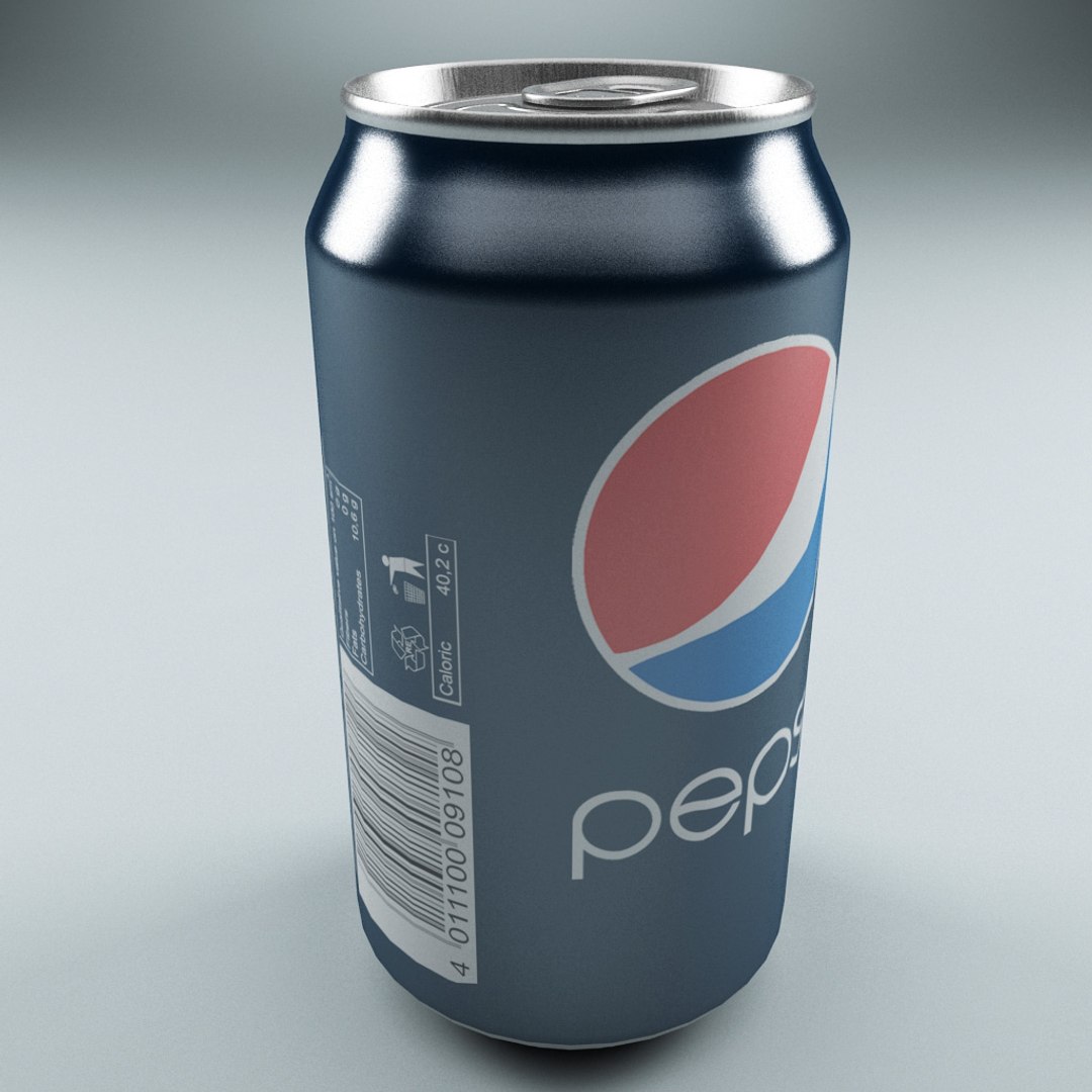 pepsi v2 2 3d model