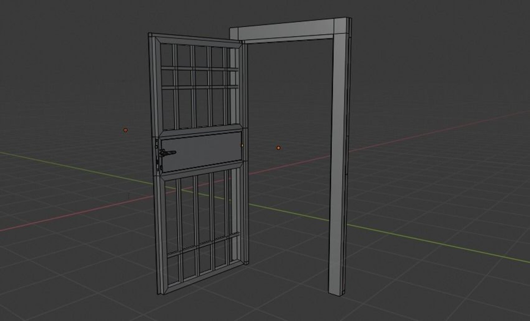 3D Door Prison Model - TurboSquid 2133534