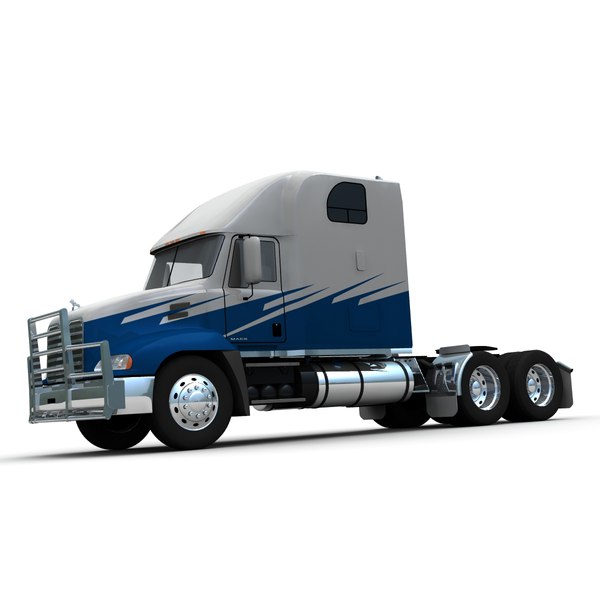 3d model mack vision truck sleeper