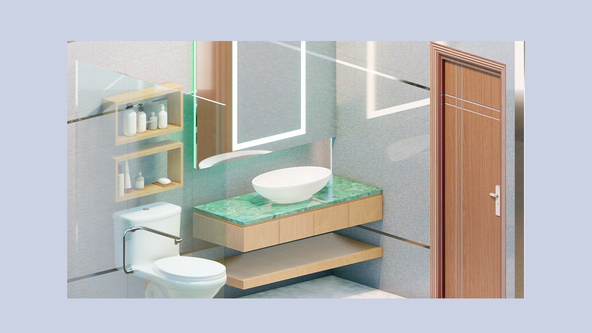 Contemporary Toilet Isometric View 3D Model - TurboSquid 2350552