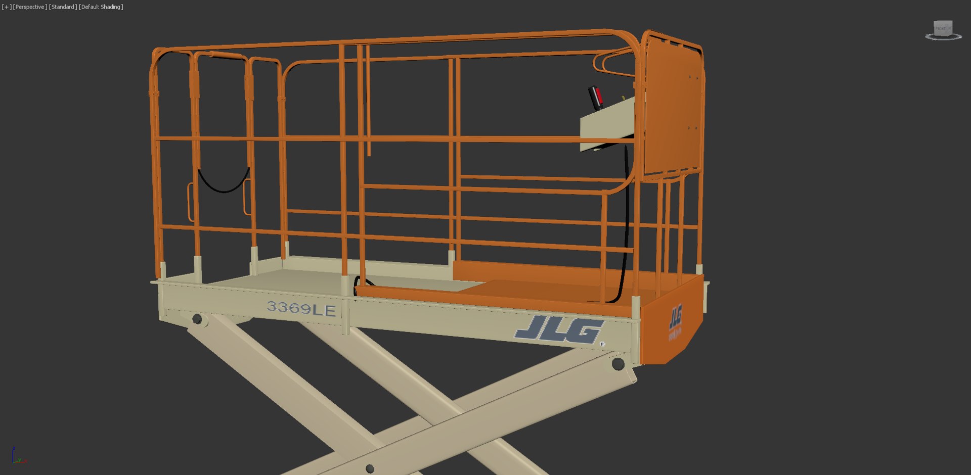 Lift Scissor Jlg 3D Model - TurboSquid 1627372