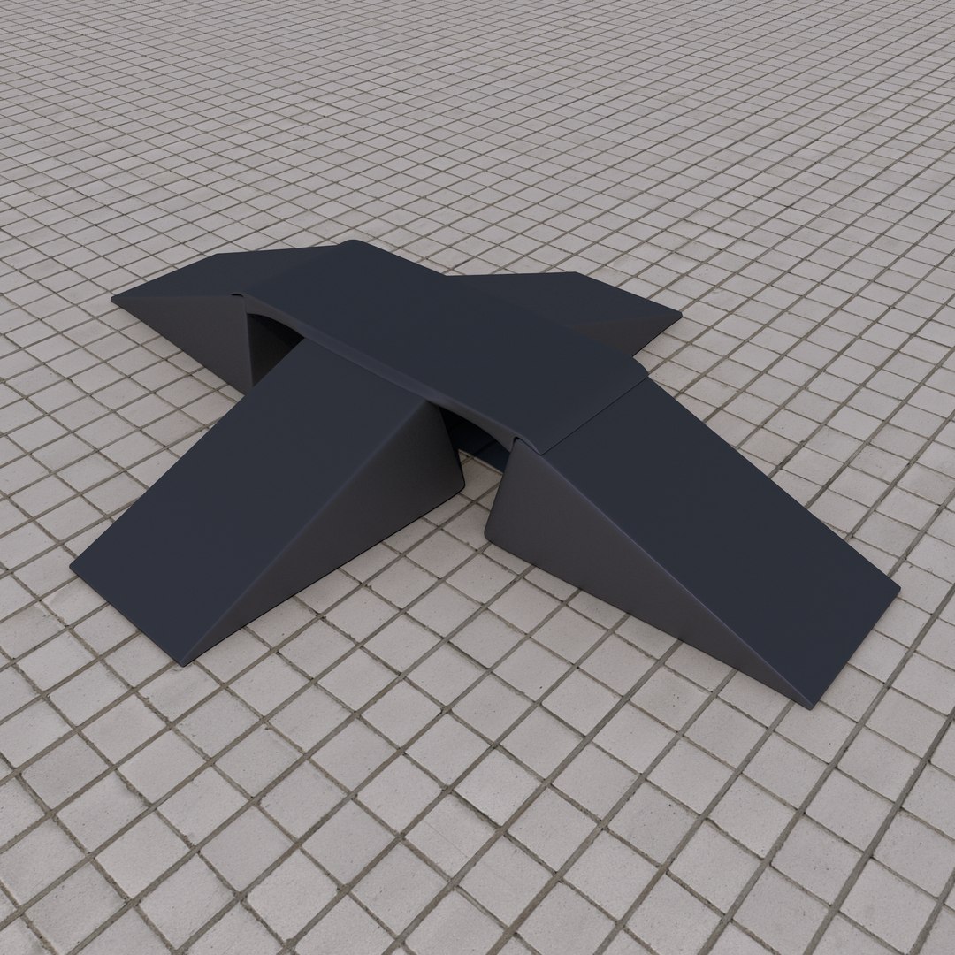 Skate ramp 3D model - TurboSquid 1187673