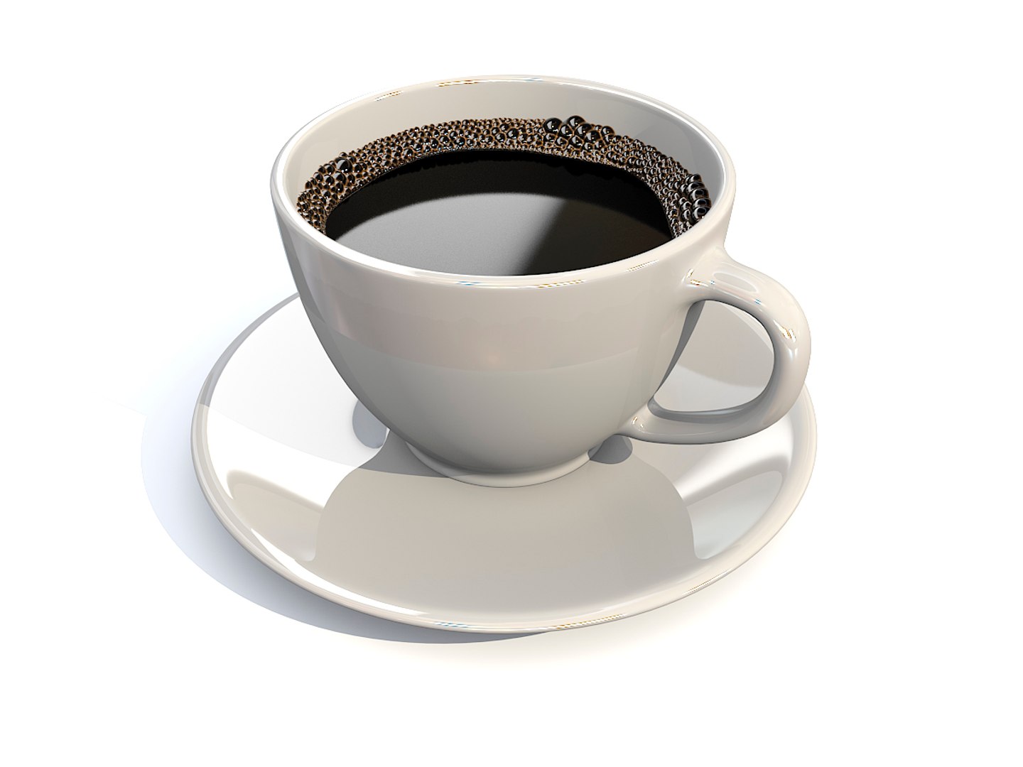3ds max realistic coffee cup