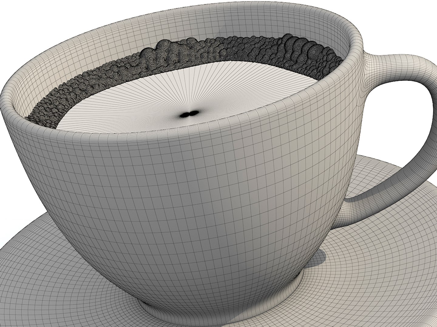 3ds max realistic coffee cup