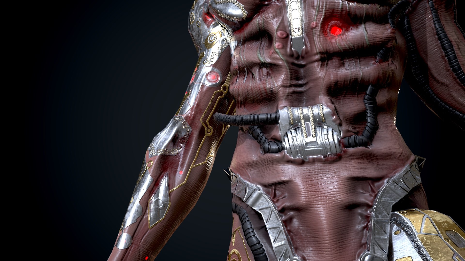 Cyber Mutant 3D Model - TurboSquid 1998734