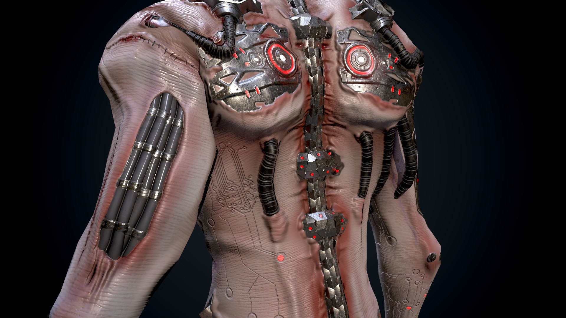 Cyber Mutant 3D Model - TurboSquid 1998734