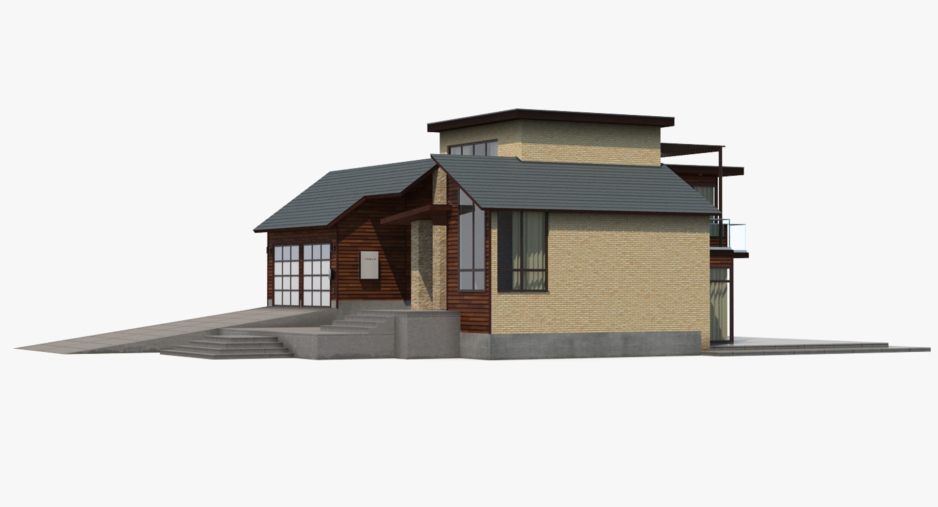 3D Model Smart House Design - TurboSquid 1251983