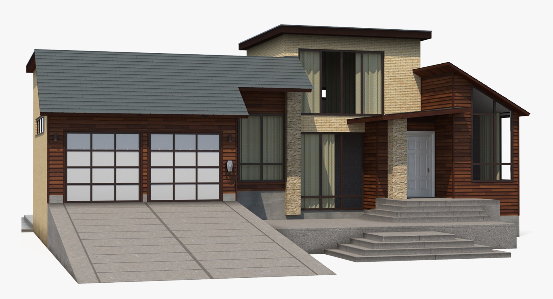 3D model smart house design - TurboSquid 1251983