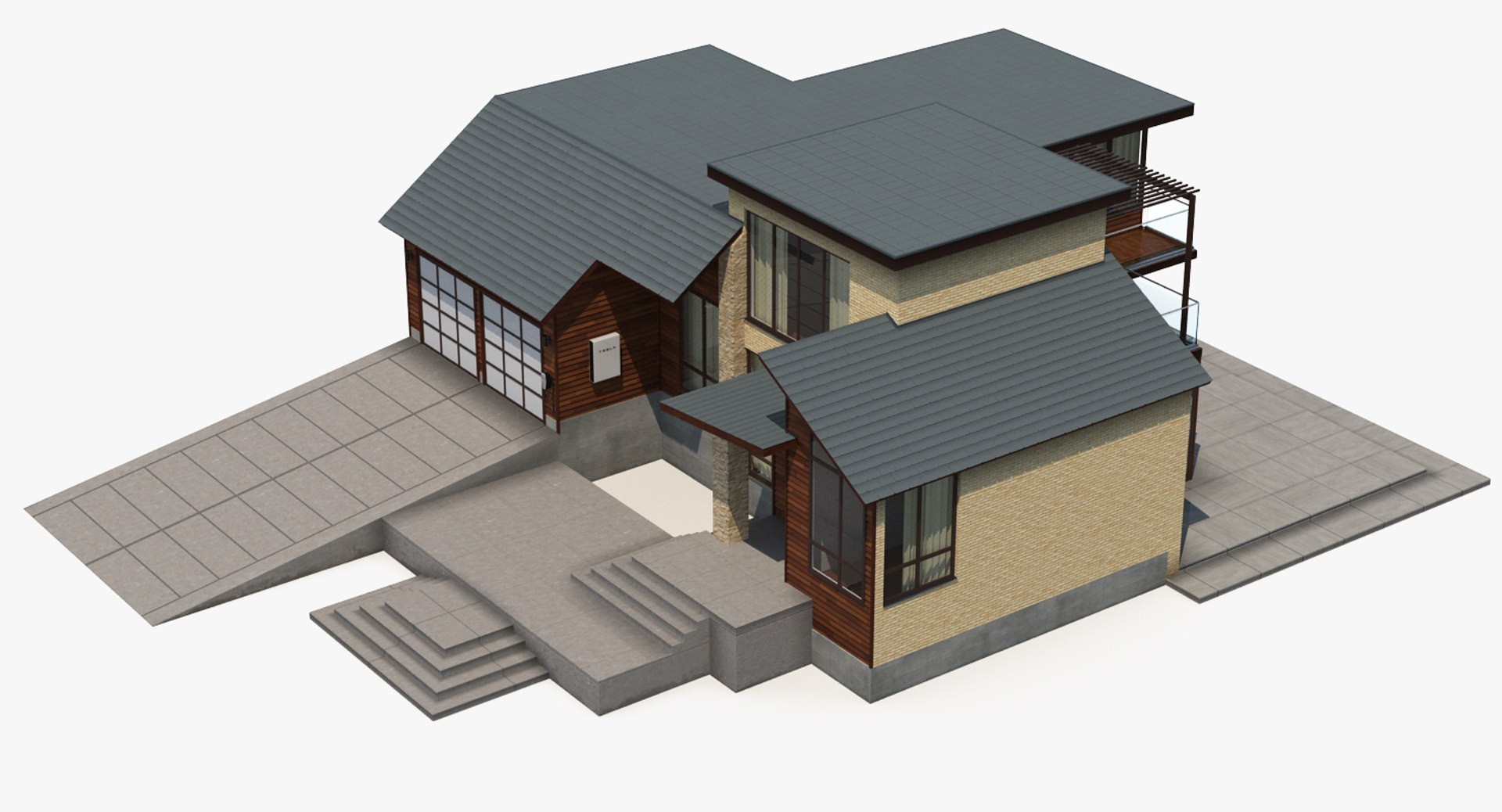 3D Model Smart House Design - TurboSquid 1251983