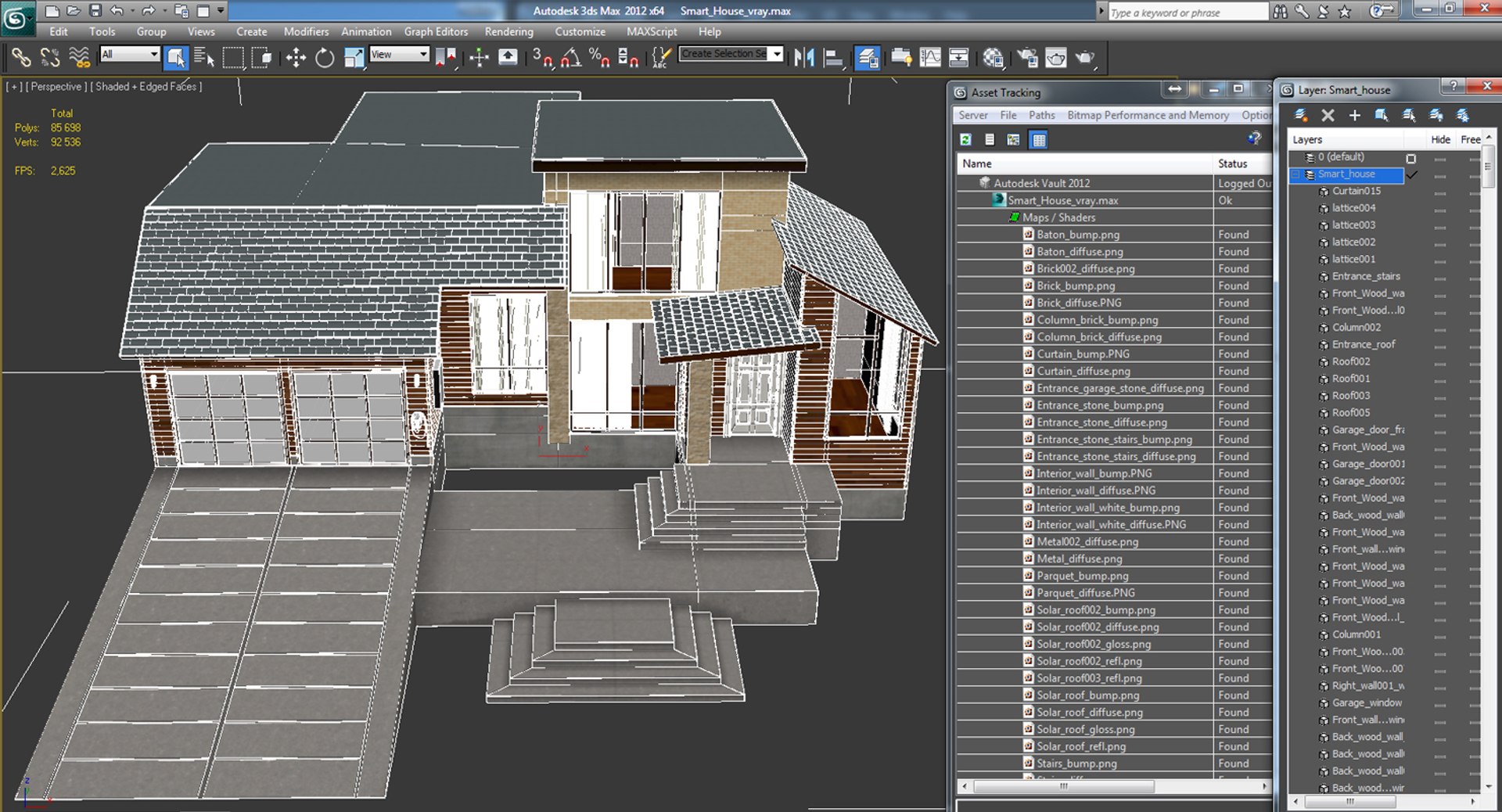 3D Model Smart House Design - TurboSquid 1251983