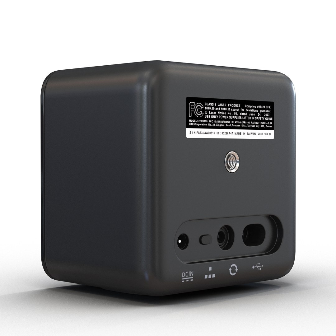 3d model htc vive base station