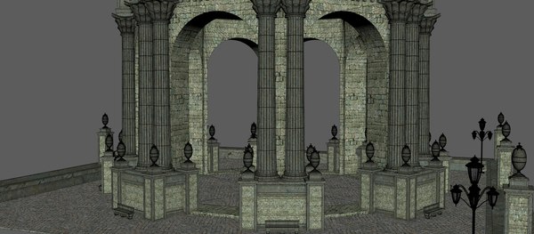 3D classic dome model - TurboSquid 1462703