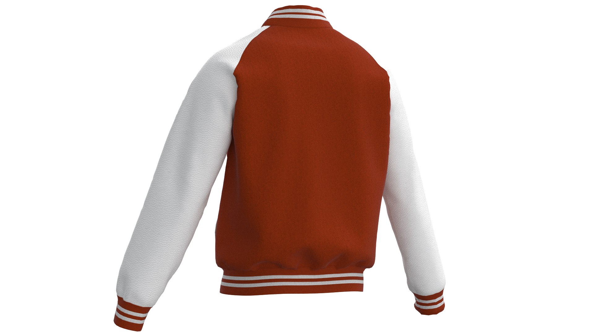 3D Male Raglan Varsity Jacket - TurboSquid 2198439