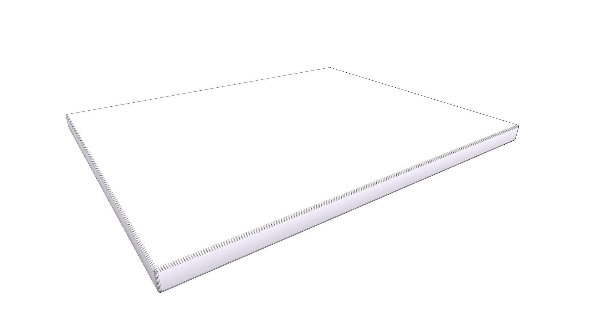 3D Wooden Board Model - TurboSquid 2127696