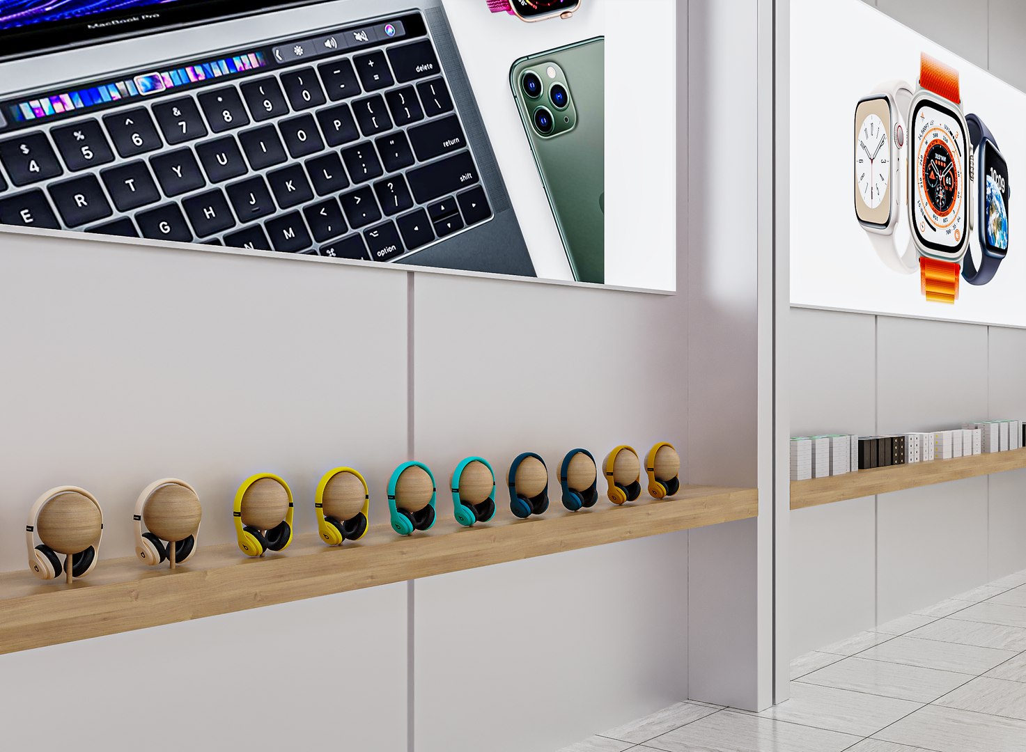 3D Apple Store IMac Iphone model - TurboSquid 1992763