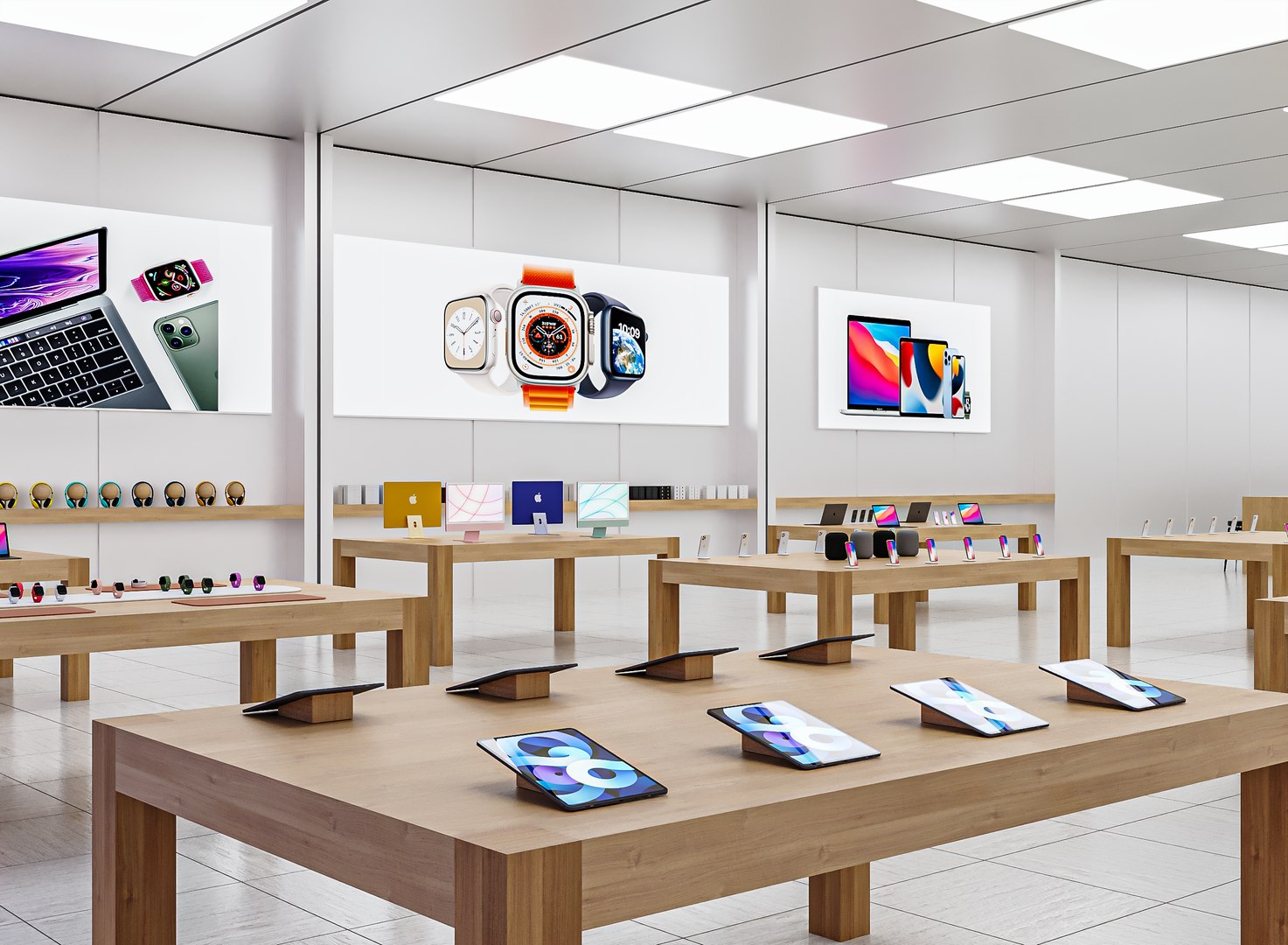 3D Apple Store IMac Iphone model - TurboSquid 1992763