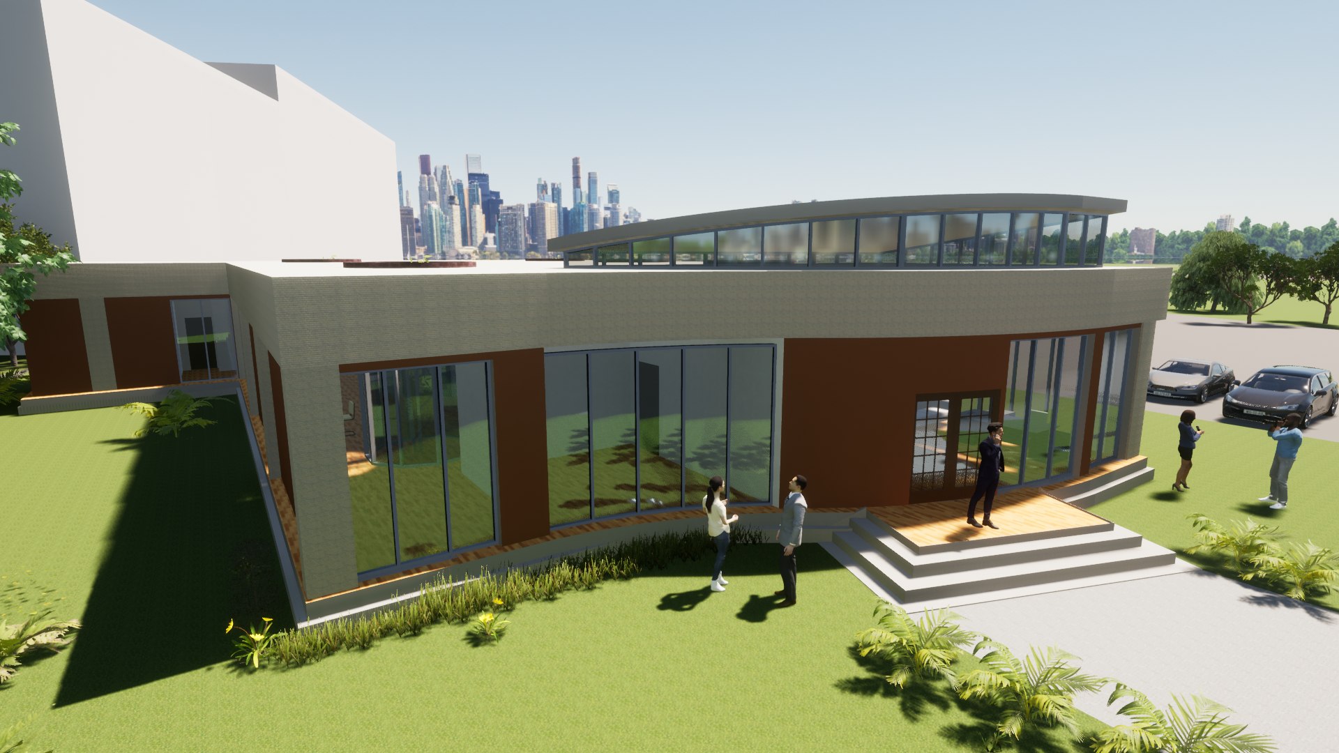 3D Model Botany Research Lab Commercial Building - TurboSquid 1902999