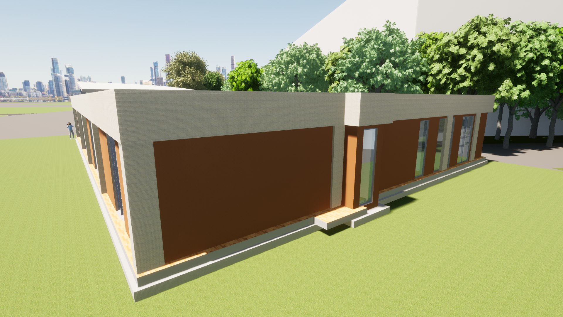 3D Model Botany Research Lab Commercial Building - TurboSquid 1902999