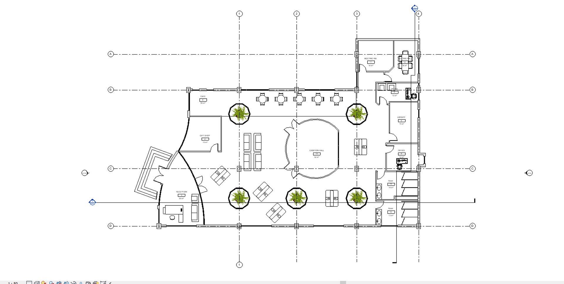 3D Model Botany Research Lab Commercial Building - TurboSquid 1902999