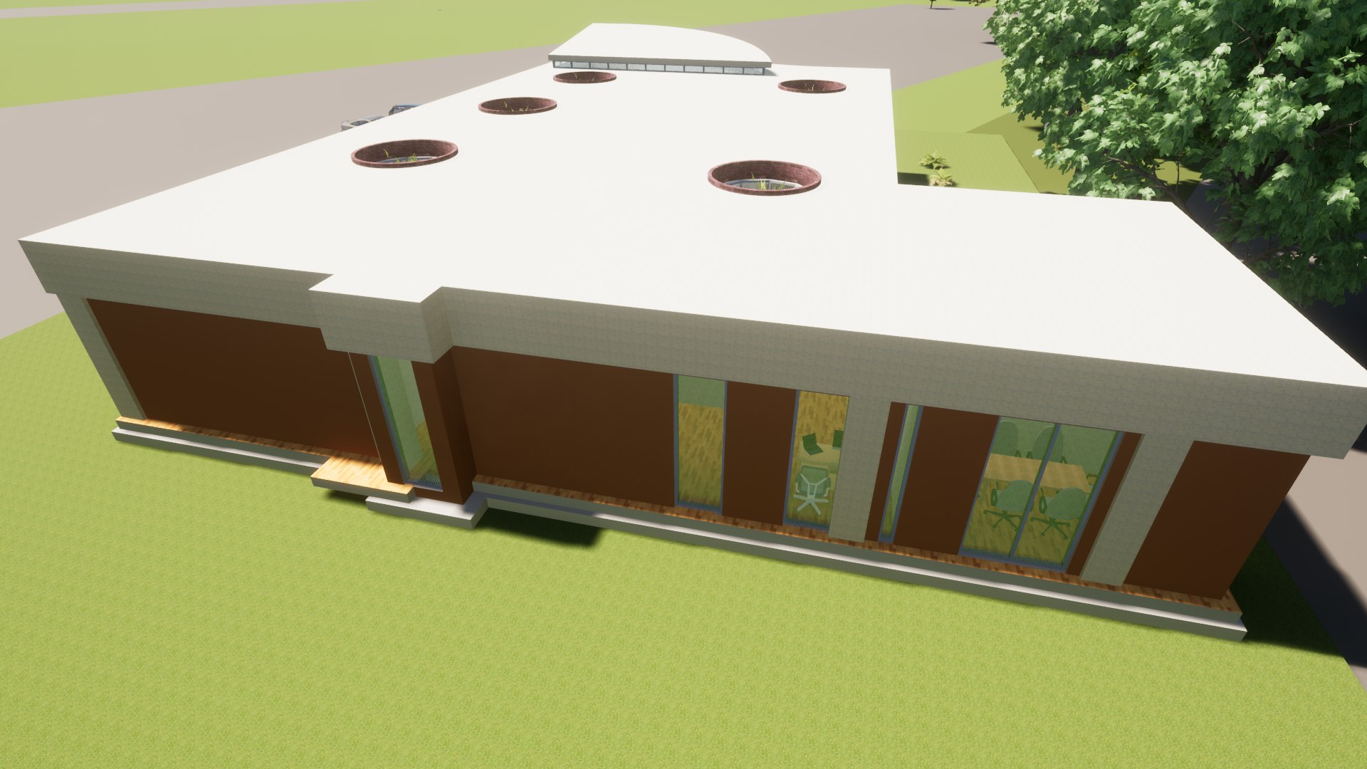 3D Model Botany Research Lab Commercial Building - TurboSquid 1902999