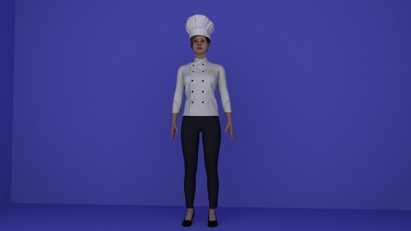3D Chef Models | TurboSquid